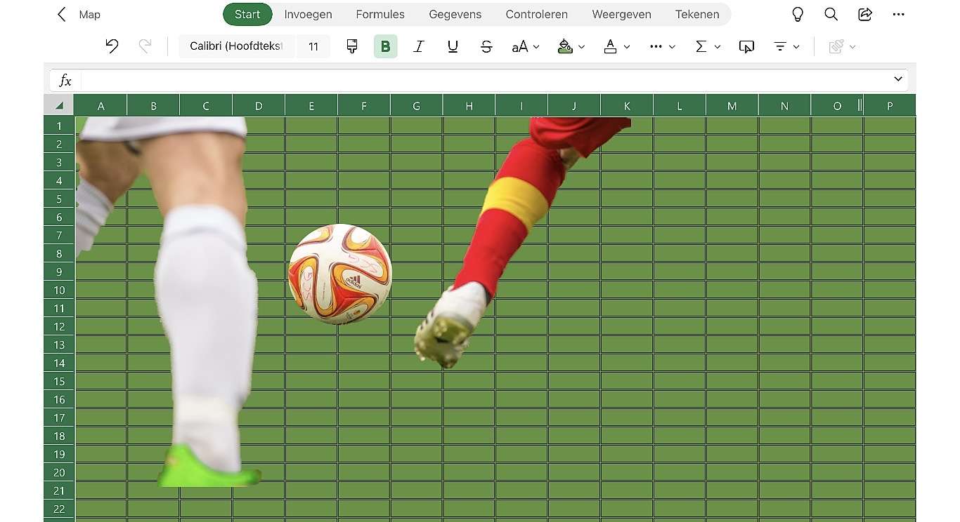 Maak een speelschema met Excel - COMPUTER CREATIEF